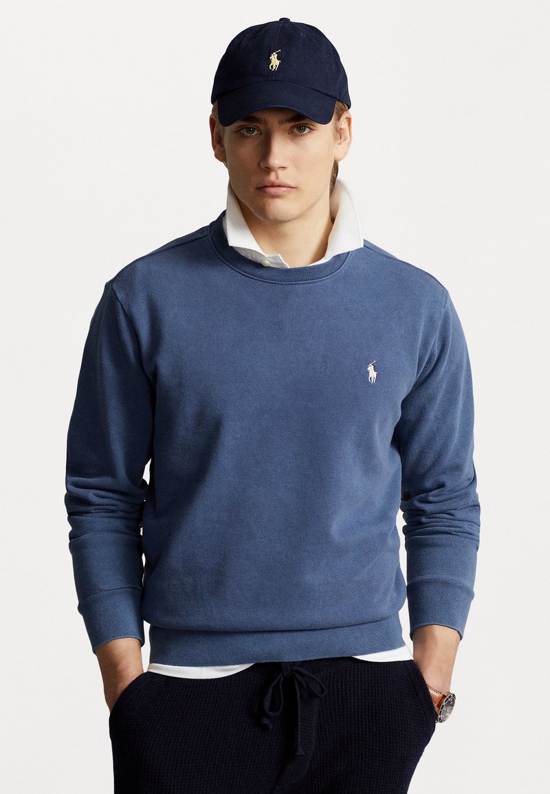 Polo Ralph Lauren LONG SLEEVE - Sweatshirt - light navy/blue - Zalando.ie
