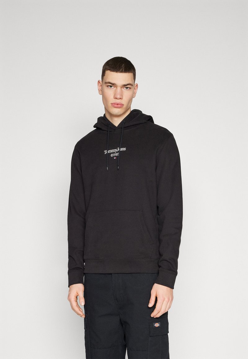 Tommy Jeans ENTRY GRAPHIC HOODIE - Sweatshirt - black - Zalando.ie
