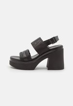 Replay LYBRA - Platform sandals - black - Zalando.co.uk