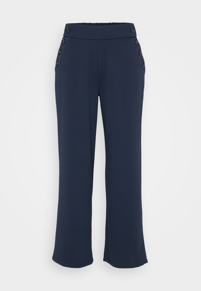 ONLY Petite ONLRINA LIFE BUTTON - Trousers - night sky/dark blue ...