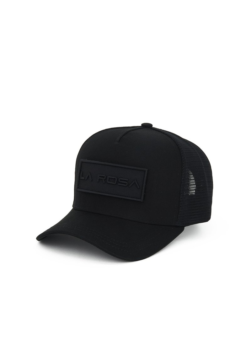 LA ROSA BADGE TRUCKER BASEBALL - Caps - black/sort - Zalando.dk