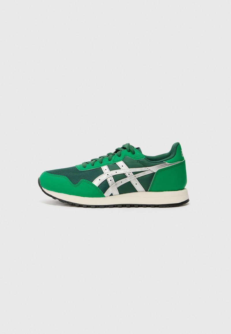 ASICS SportStyle TIGER RUNNER II - Trainers - grove/pure silver ...