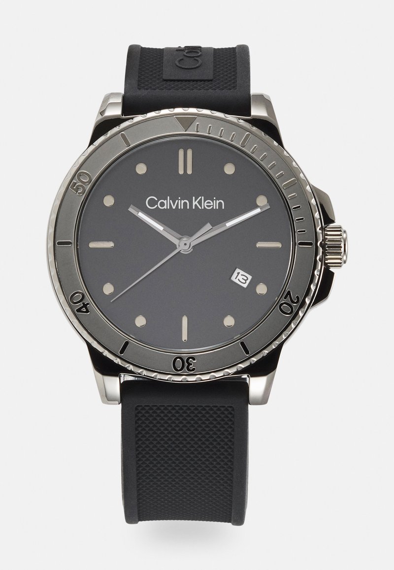 Calvin Klein DIAL STRAP - Watch - black - Zalando.co.uk