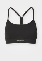 P.E Nation SIGNATURE BRA - Medium support sports bra - black - Zalando