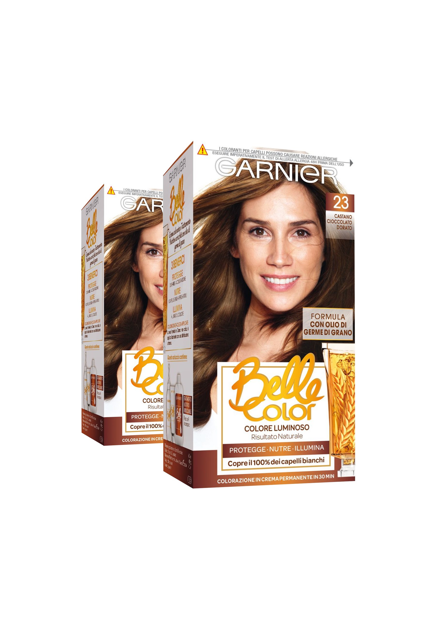 Capelli Castano Cioccolato Dorato