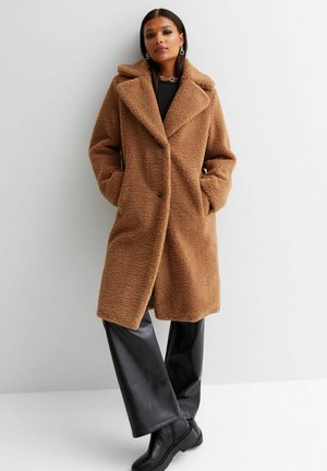 Bubbleroom ANICKE TEDDY - Cappotto invernale - light brown/marrone ...