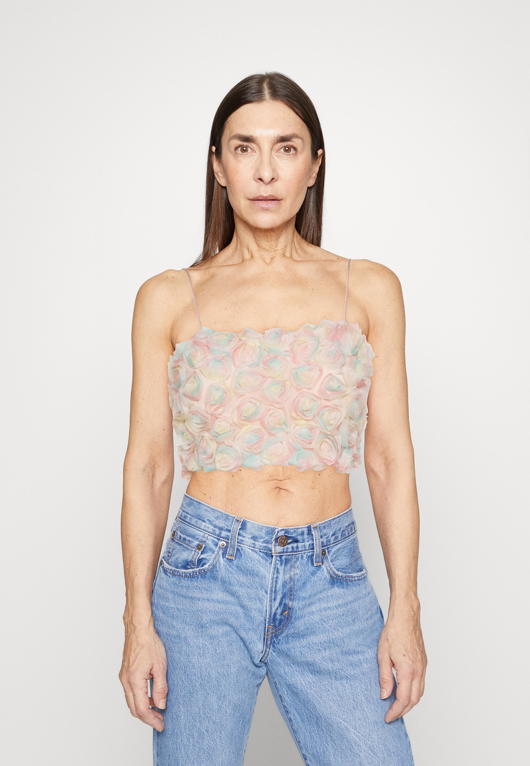 SOMETHINGNEW SNMILLY Toppi Spun Sugar luonnonvalkoinen Zalando fi SOMETHINGNEW SNMILLY Toppi Spun Sugar luonnonvalkoinen Zalando fi