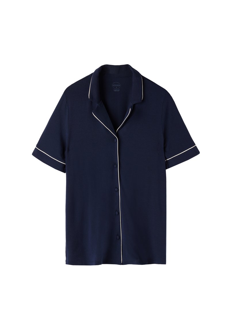 Intimissimi SHORT-SLEEVED BUTTON-DOWN - Nachtwäsche Shirt - blau ...