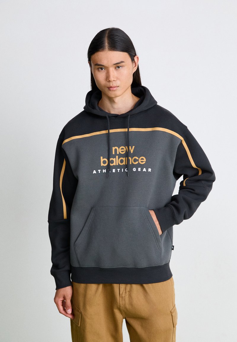 New Balance CLASSICS HOODIE - Hoodie - black/zwart - Zalando.nl