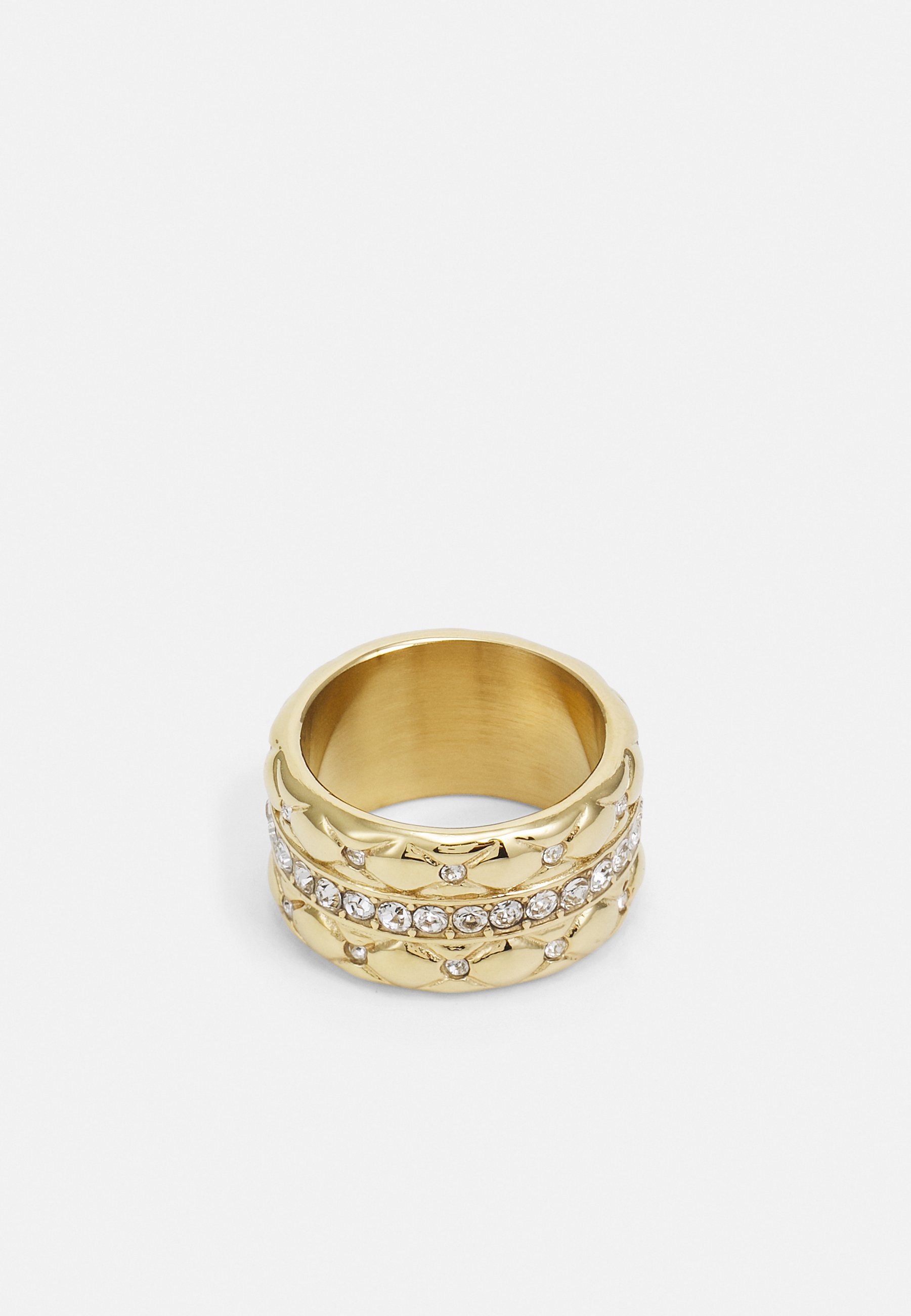 Guess STYLISH Ring yellow gold coloured goldfarben Zalando