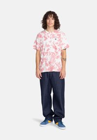 Element LUKE - T-Shirt print - pink tie dye/pink - Zalando.de