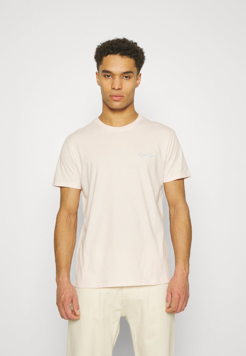 Maison Labiche TEE POPINCOURT MIAMI VICE - T-Shirt basic - english pink ...