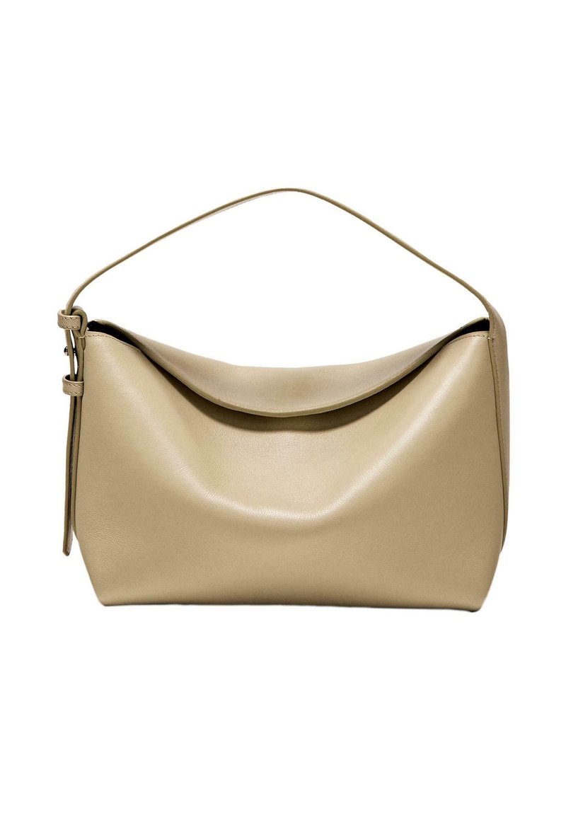 Massimo Dutti SMALL - Handbag - sand - Zalando