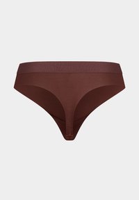 Erlich Textil SMOOTH SEAM STRING - String - umbra/braun - Zalando.at