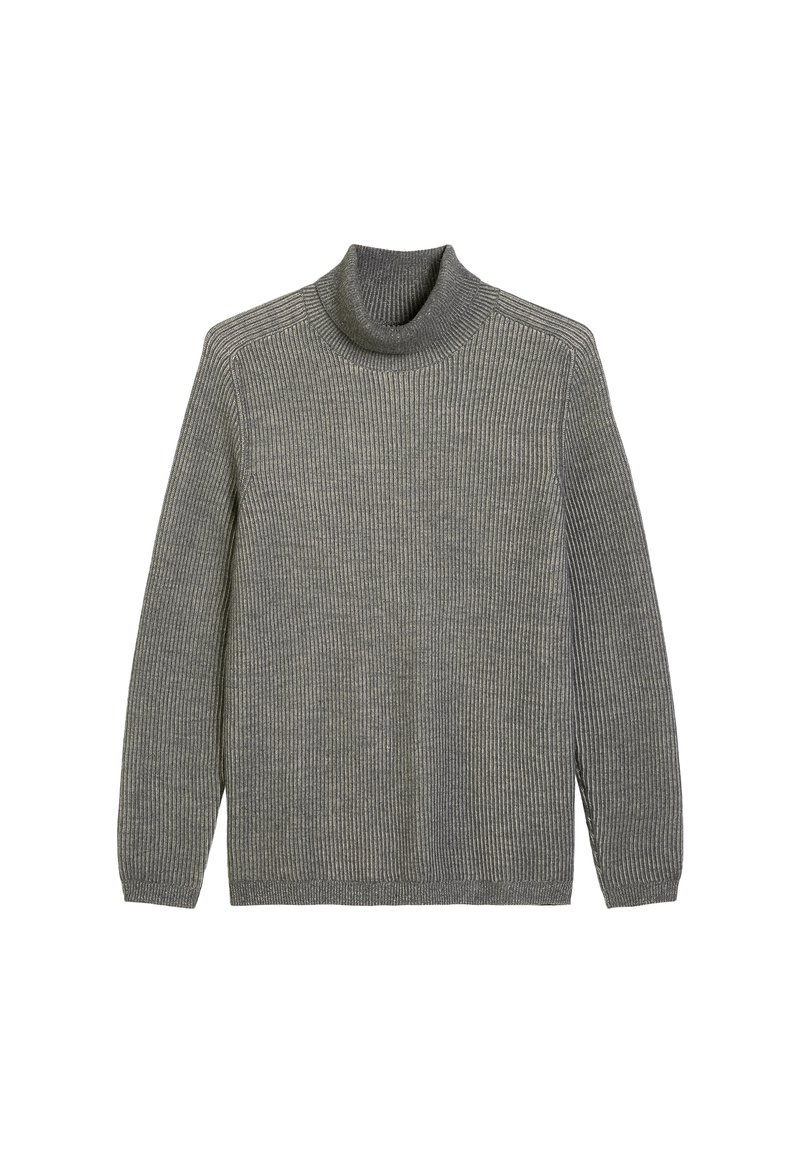 Marc O'Polo TURTLENECK - Jumper - graphite grey melange/anthracite ...