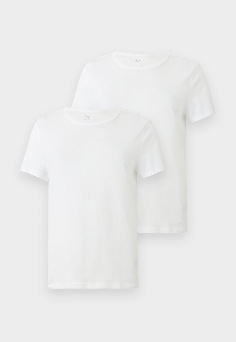 GAP V CREW 2 PACK - Basic T-shirt - white - Zalando.co.uk
