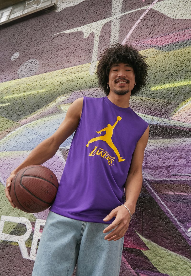 Nike Performance NBA LOS ANGELES LAKERS TANK - Top - field purple ...