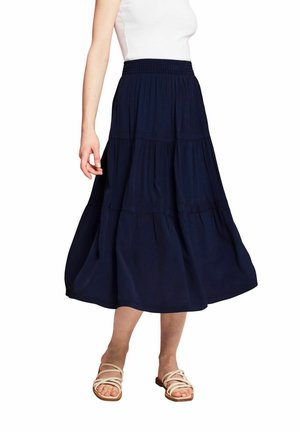 Culture CUANTOINETT - Falda larga - blue iris/azul - Zalando.es