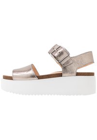 Clarks BOTANIC STRAP - Sandalen met plateauzool - stone/taupe - Zalando.nl