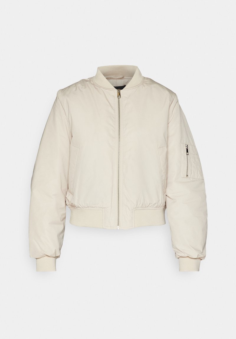 Vero Moda VMZULA SHORT JACKET - Bomber Jacket - oetmeal/beige - Zalando.ie