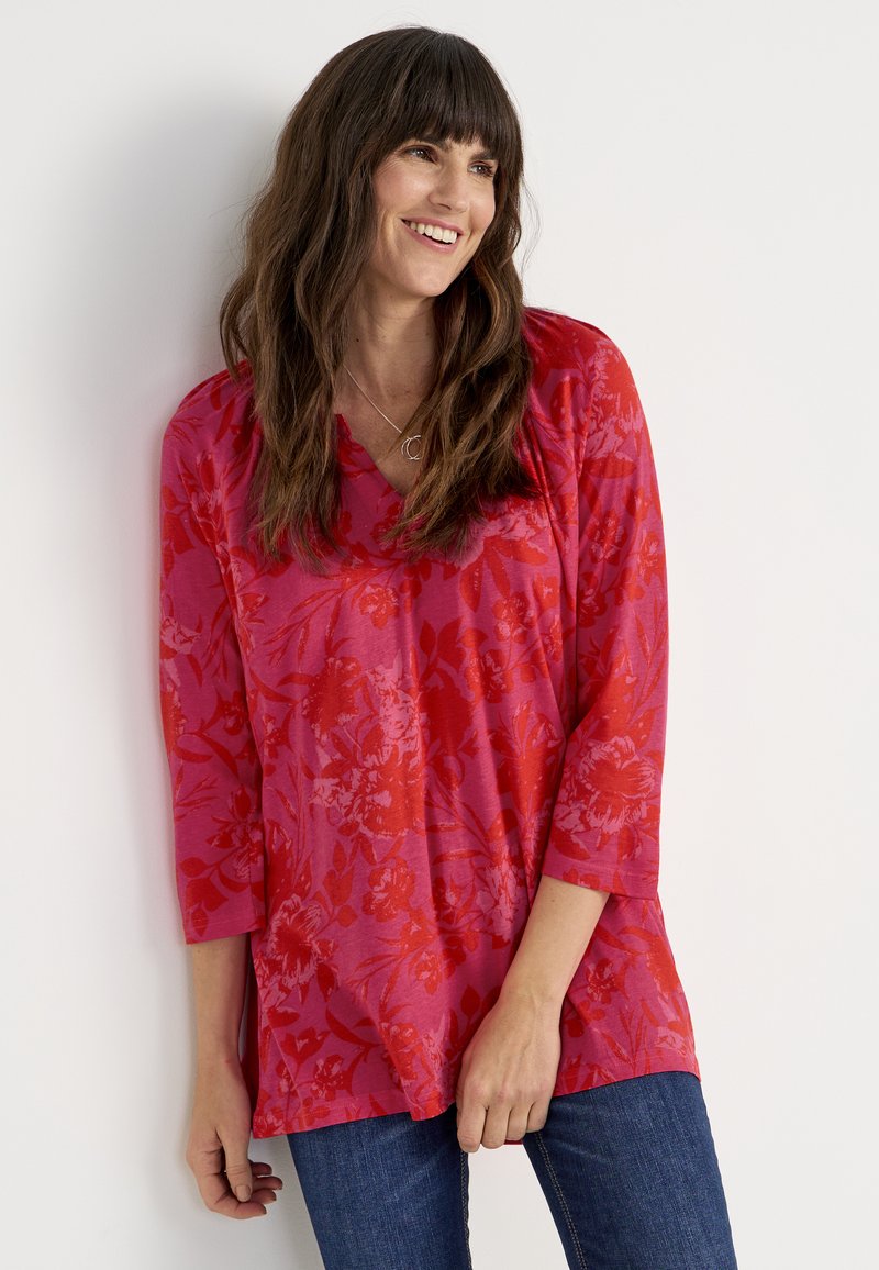 Cellbes of Sweden Longsleeve - cerise floral/donkerroze - Zalando.nl