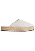 Calvin Klein Jeans FLATFORM ROPE SU CON - Mules - ancient white/white ...