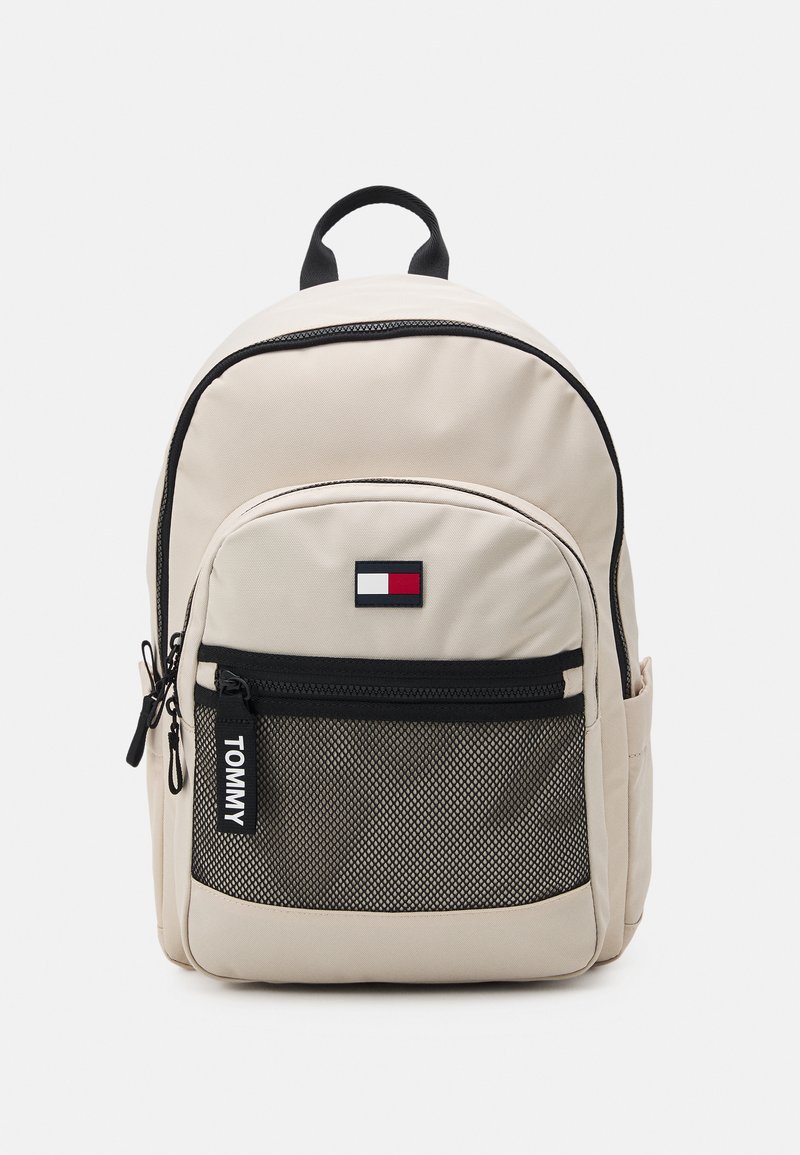 Tommy Hilfiger BACKPACK UNISEX - Backpack - smooth stone/beige ...