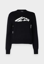 DSQUARED2 ICON ICON JUMPER - Strickpullover - black/schwarz - Zalando.at