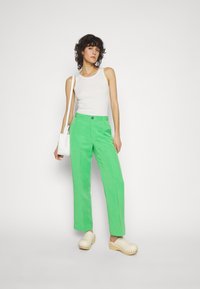 Scotch & Soda EDIE HIGH RISE WIDE LEG SUMMER EVENT TROUSERS - Pantalon ...