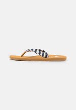 Roxy PORTO - T-bar sandals - navy/white/blue - Zalando.co.uk