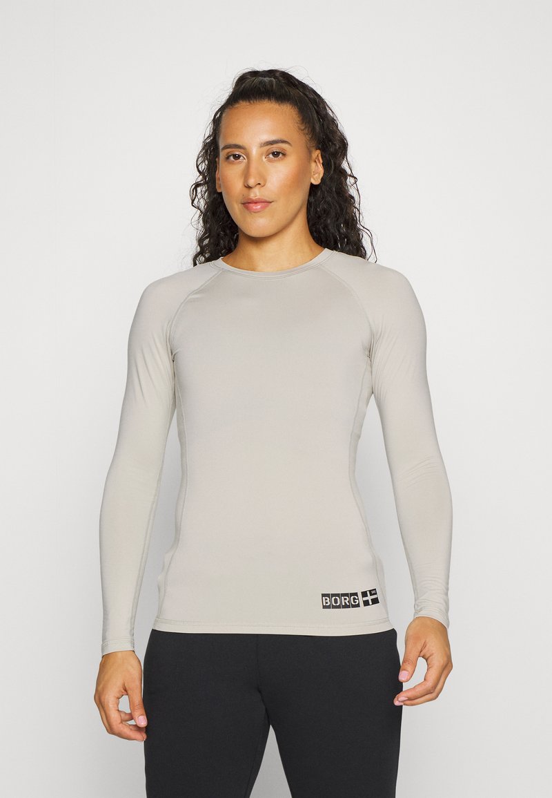 Björn Borg FIRST LAYER - Sport T-shirt - moonstruck/offwhite - Zalando.de