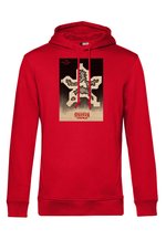 Henry Tiger STRANGER THINGS HELLFIRE GRID - Kapuzenpullover - red/rot ...