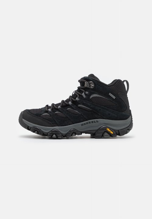 Merrell ACCENTOR 3 SPORT MID GTX - Trekingové boty - black/černá ...