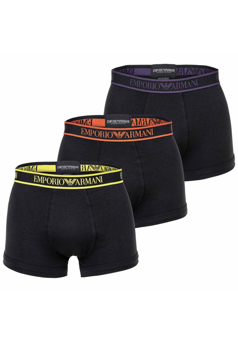 Emporio Armani TRUNK 3 PACK - Pants - schwarz/black - Zalando