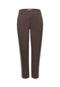 Street One MIT TAPE-DETAIL - Trousers - braun/dark brown - Zalando