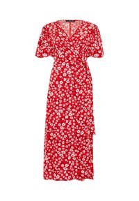 Threadbare MALIKA - Robe de jour - red ditsy/multicolore - ZALANDO.FR