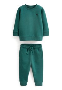 Next SET - Tracksuit - deep green/green - Zalando