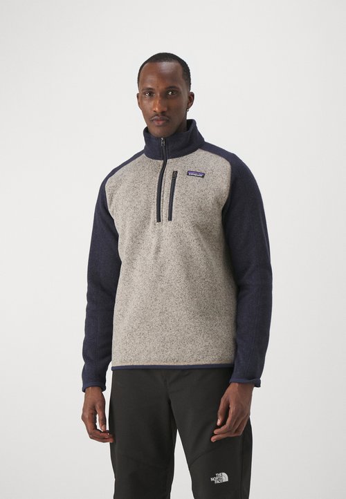 Patagonia FITZ ROY ICON UPRISAL CREW - Sweatshirt - ink black/schwarz ...