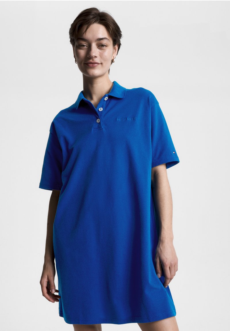 Tommy Hilfiger MODERN POLO - Day dress - ultra blue/dark blue - Zalando