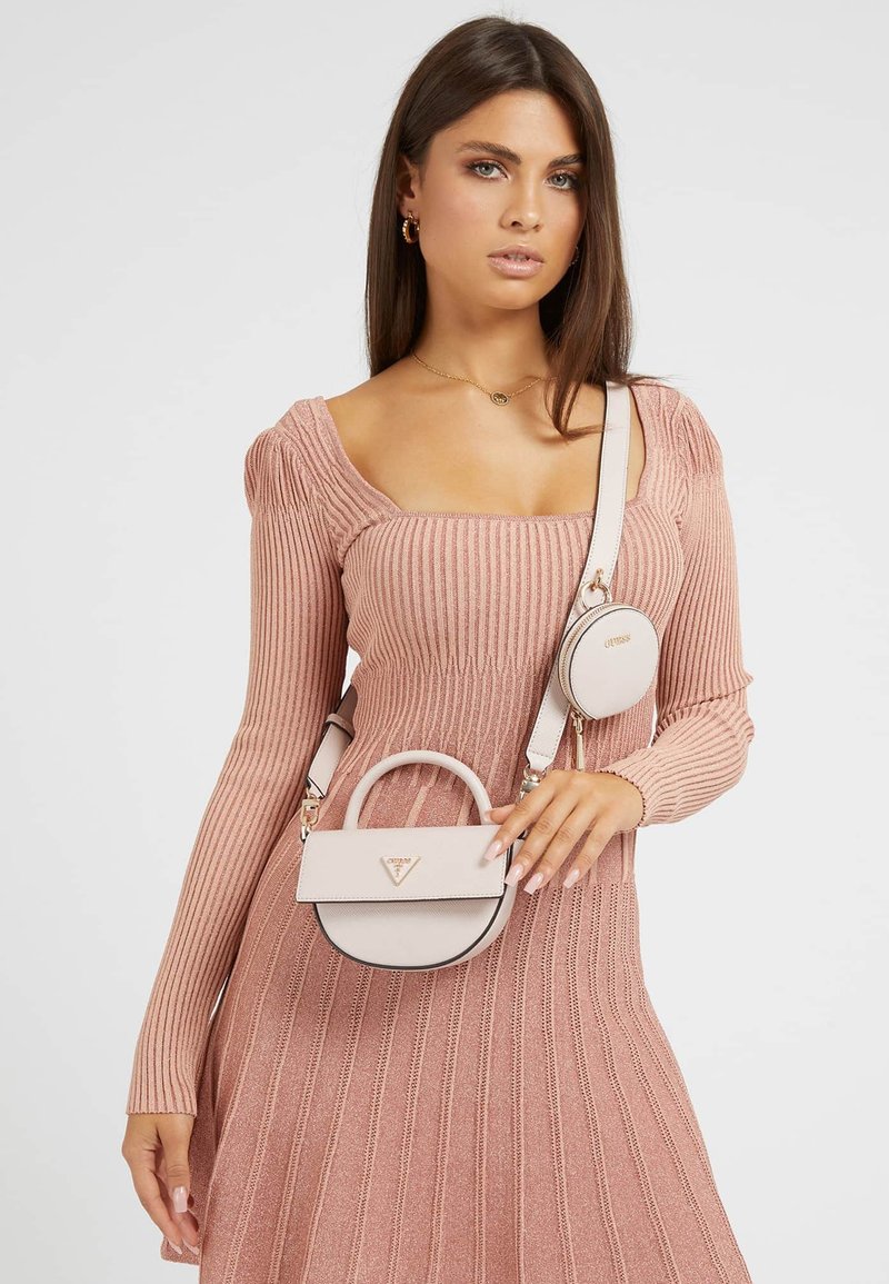 Guess ALEXIE - Across body bag - rose/pink - Zalando