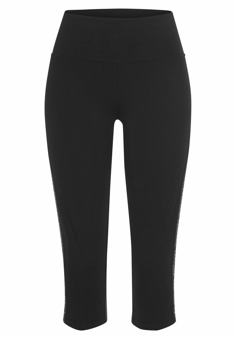 LASCANA Active 3/4 sports trousers - schwarz/black - Zalando.de