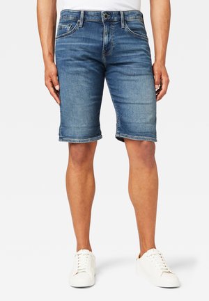 Mavi SLIM TIM - Jeans Shorts - dark vintage sporty/blau - Zalando.de