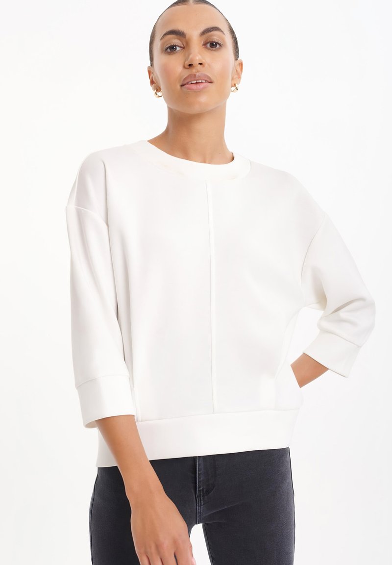 Greenpoint Langarmshirt - off white/offwhite - Zalando.de