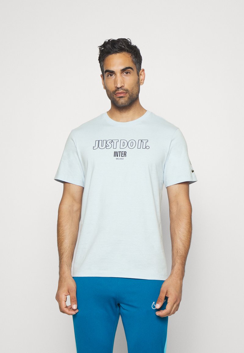 Nike Performance INTER MAILAND JDI TEE - Club wear - light marine/blue ...