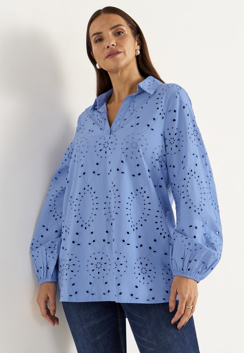 Cellbes of Sweden WITH EMBROIDERY - Tunika - blue/sininen - Zalando.fi