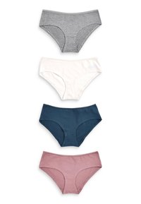 Next RICH KNICKERS 4 PACK - Slip - plum purple grey navy blue cream ...