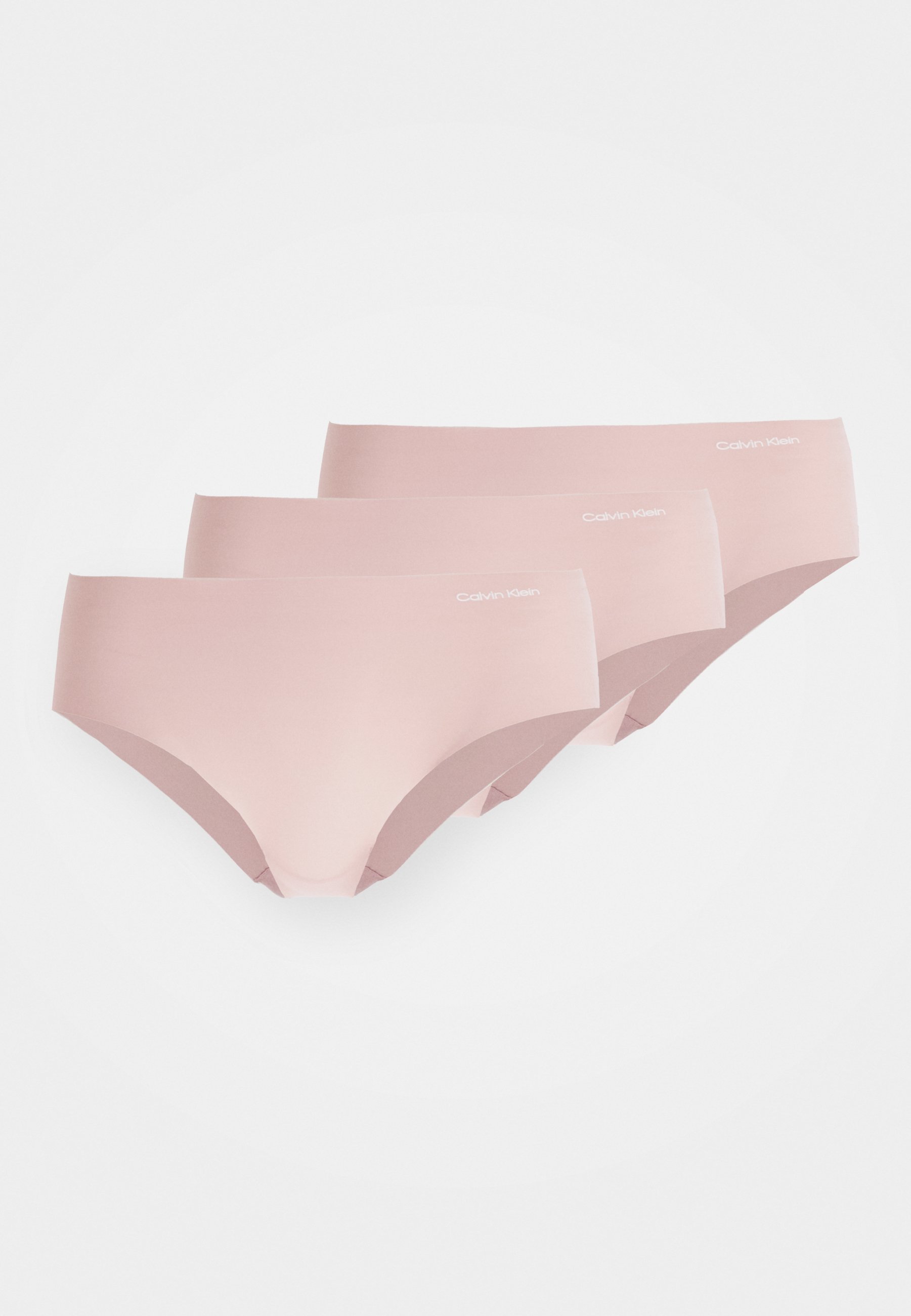Calvin Klein Underwear INVISIBLES MICROHIPSTER 3 PACK Briefs subdued w ivory logo mottled black Zalando.ie