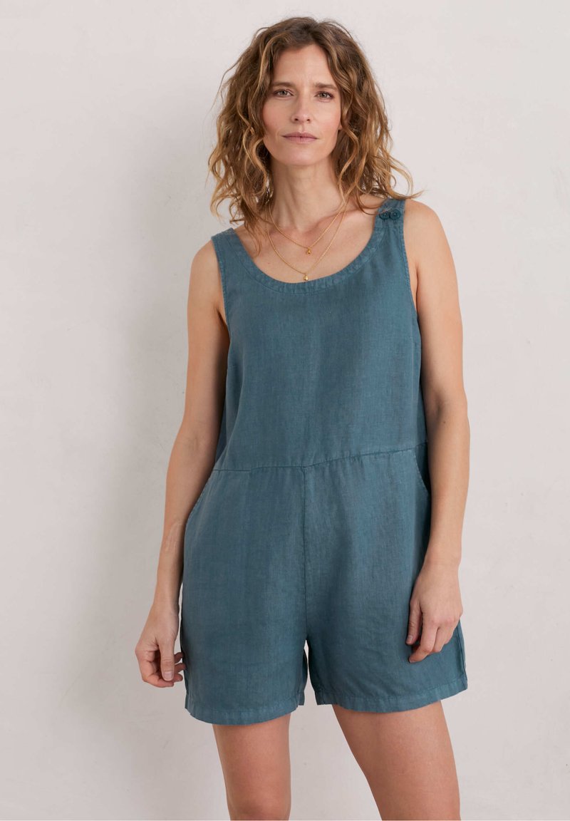 Seasalt Cornwall SALT AIR PLAYSUIT - Combinaison - pool blue/bleu ...