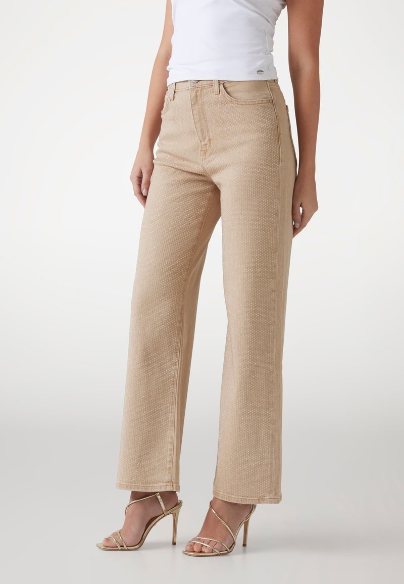 Guess WIDE LEG - Jeans Relaxed Fit - beige - Zalando.de