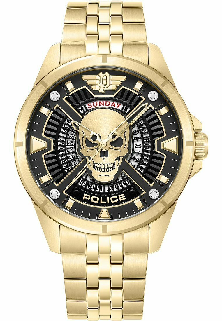 Police Watch - gold/gold-coloured - Zalando